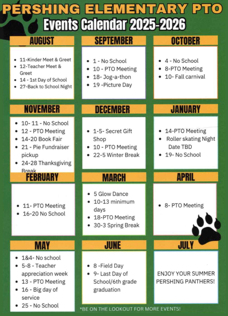 Latest News | Pershing PTO